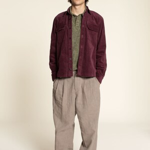 Overshirt Sewing Pattern and Video Tutorial, Sizes 2XS-4XL, Men's Heavy ...