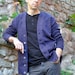 Cardigan PDF Sewing Pattern for Men Sizes 2XS-4XL, Men's Sweater Sewing ...