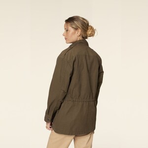 A Military Jacket Sewing Pattern and Projector File, Utility Military ...