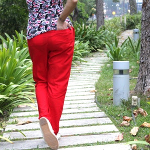 Easy Pants Sewing Pattern: Women's Sizes US 0-24 (PDF Pattern) - Etsy