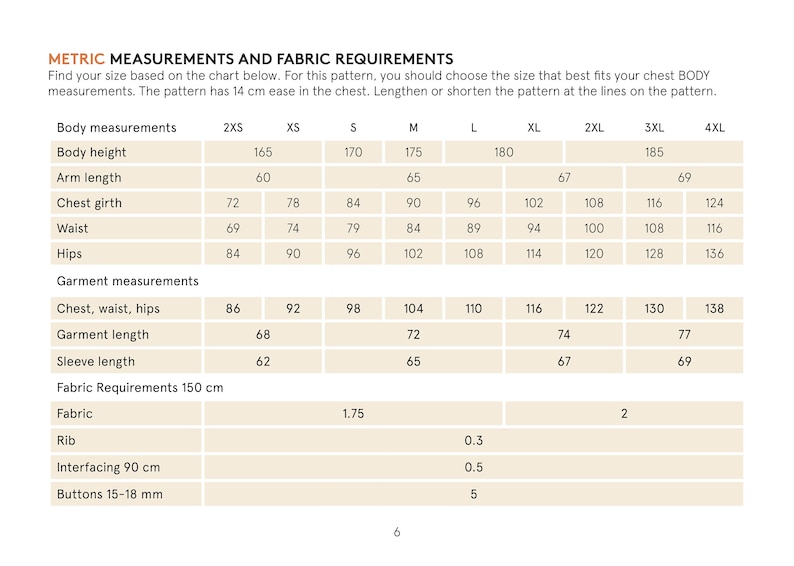 Cardigan PDF Sewing Pattern for Men Sizes 2XS-4XL Men's - Etsy