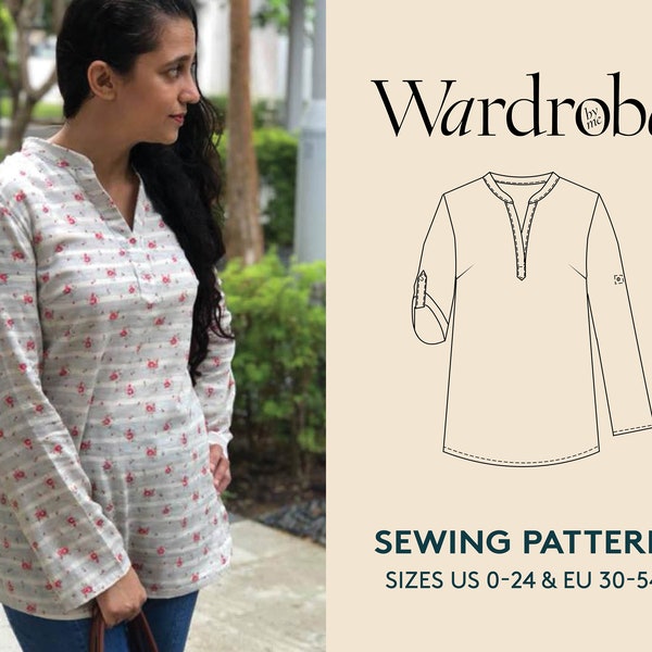 Tunic Sewing Pattern - Etsy