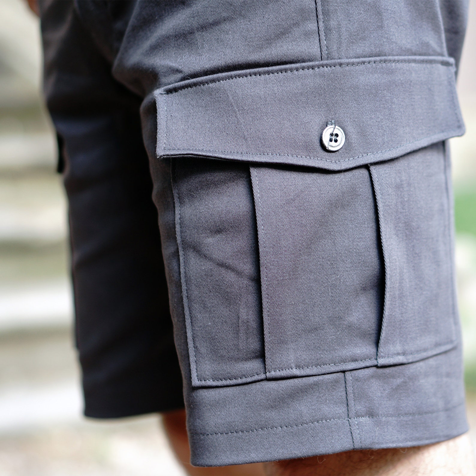 Cargo Shorts Sewing Pattern and Video Tutorial, Sizes 26-42, Mens ...