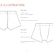 Boxer Shorts Sewing Pattern and Projector File Sizes 2XS-4XL, Instant ...