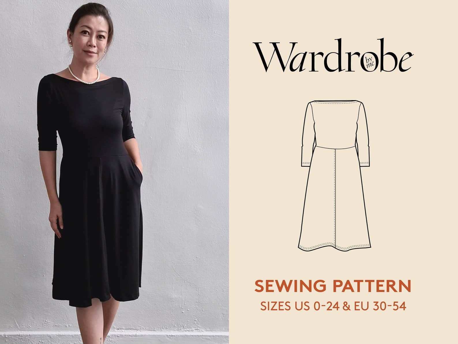 Dress Sewing Pattern Sewing Video Tutorial Easy Bodycon - Etsy