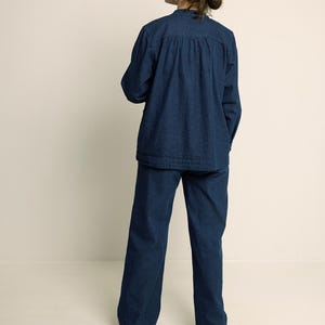 Overshirt Jacket Sewing Pattern: Relaxed Workwear Style (PDF Pattern ...