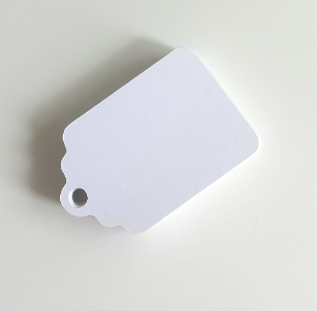 Blank White Hang Tags Price Tags Item Labels Gift Tags - Etsy UK