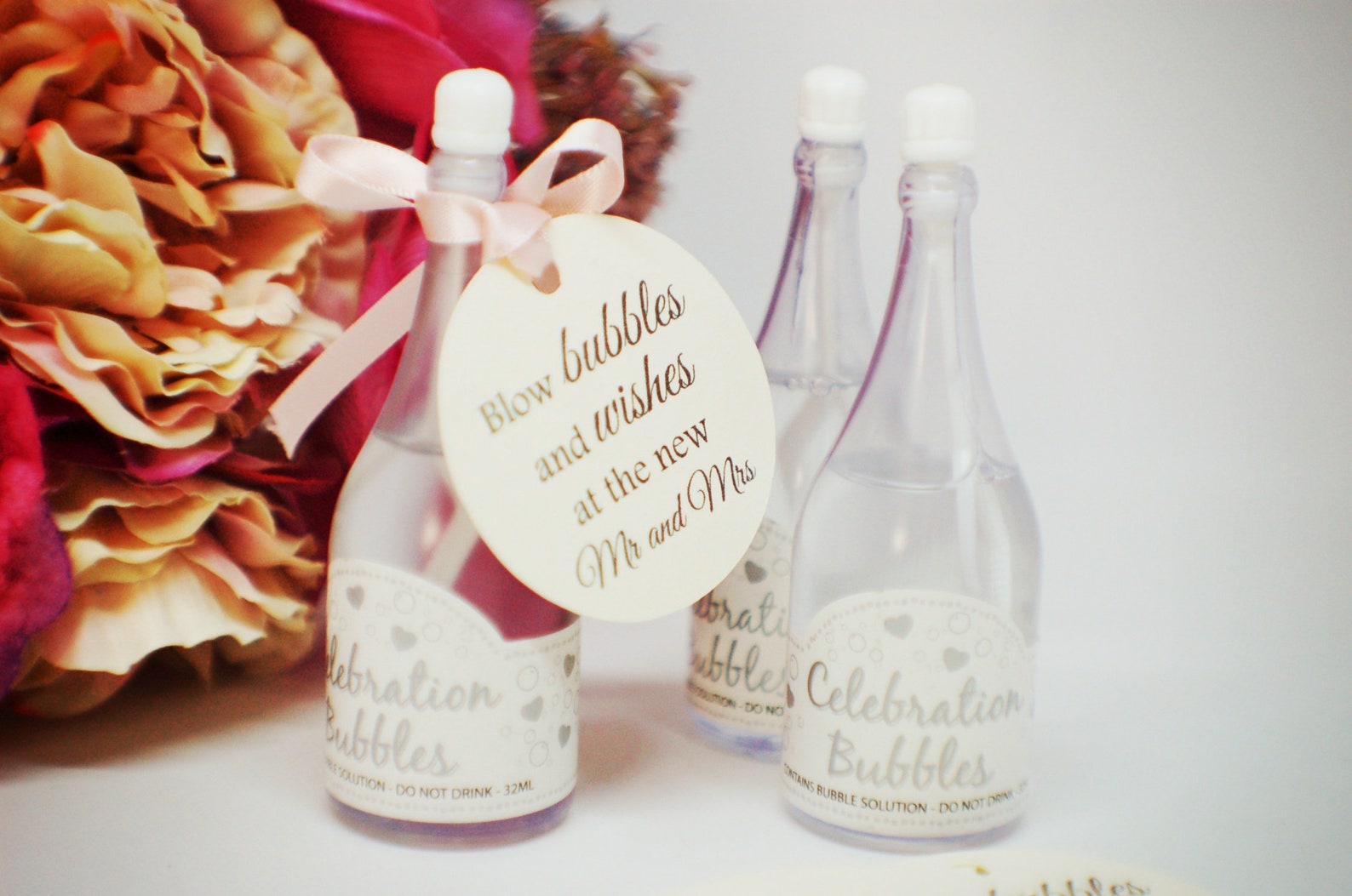 Wedding Bubble Tags Tags for Bubbles Celebration Tags Their - Etsy UK