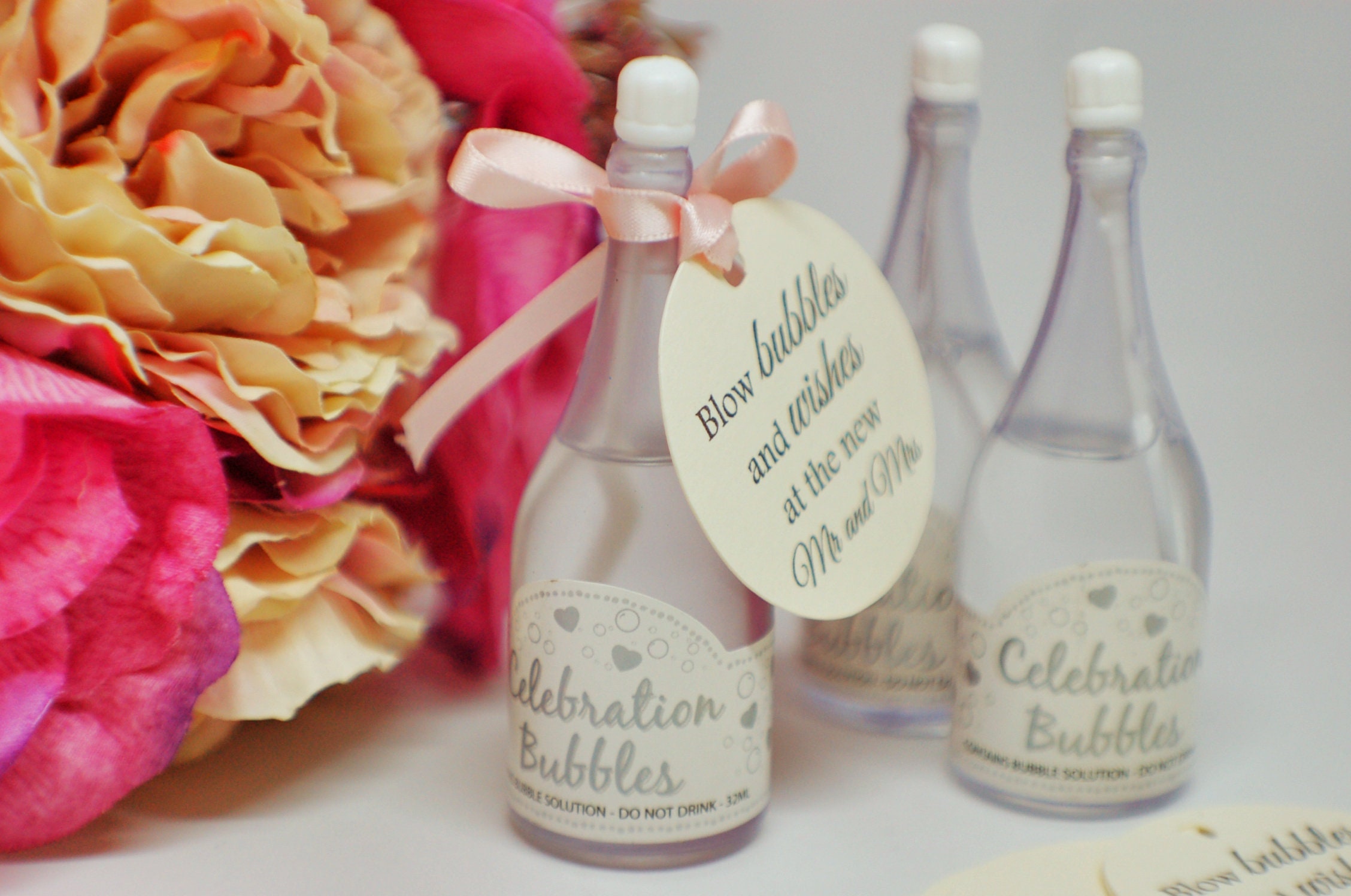 Wedding Bubble Tags Tags for Bubbles Celebration Tags Their - Etsy UK