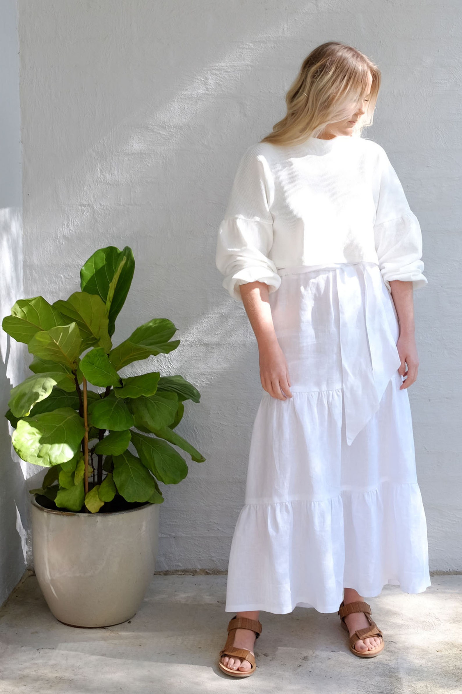 Midi Flare Skirt Sewing Pattern Womens PDF Midi Skirt - Etsy