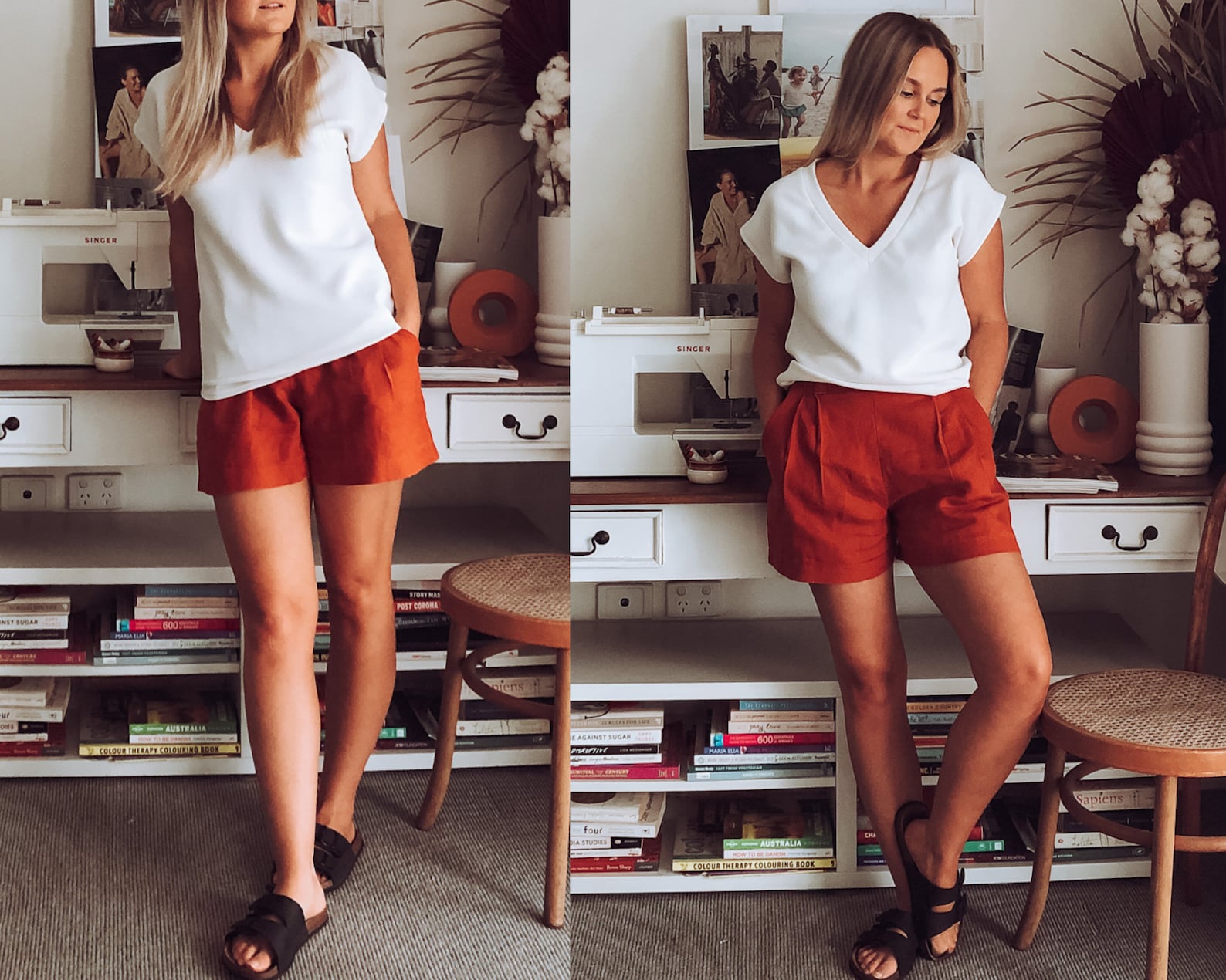 High Waist Pants & Shorts Sewing Pattern Women PDF High | Etsy