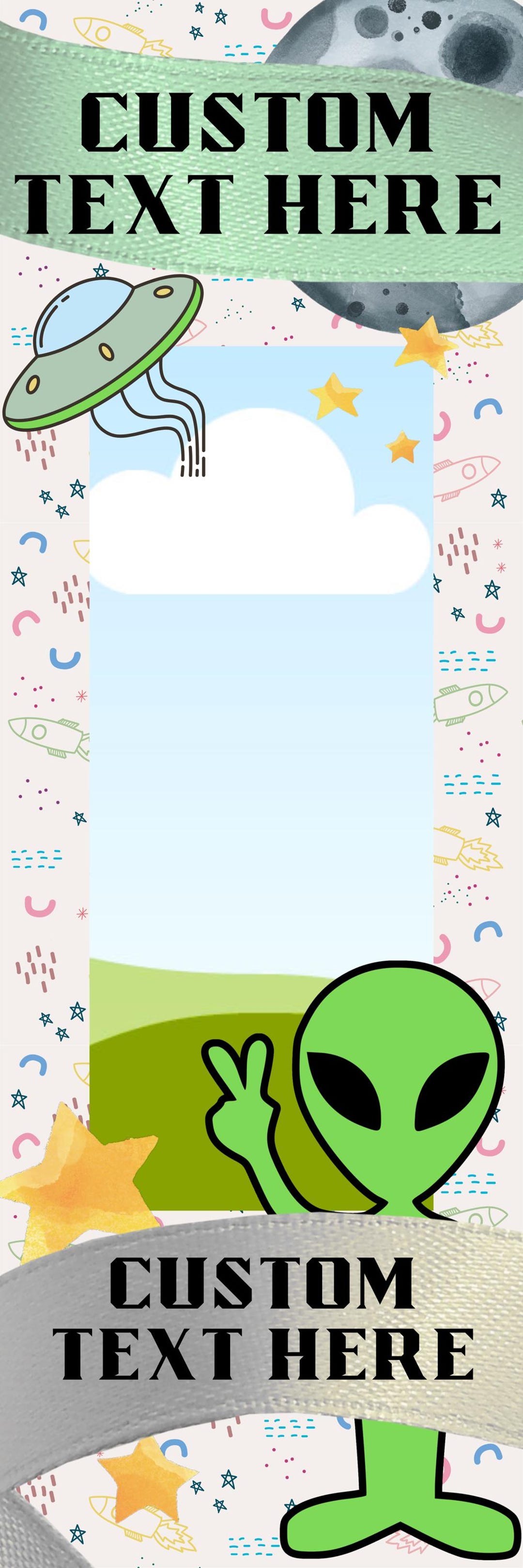 ALIEN 6x2 DIY Photo Board - Canva Design Template - Etsy