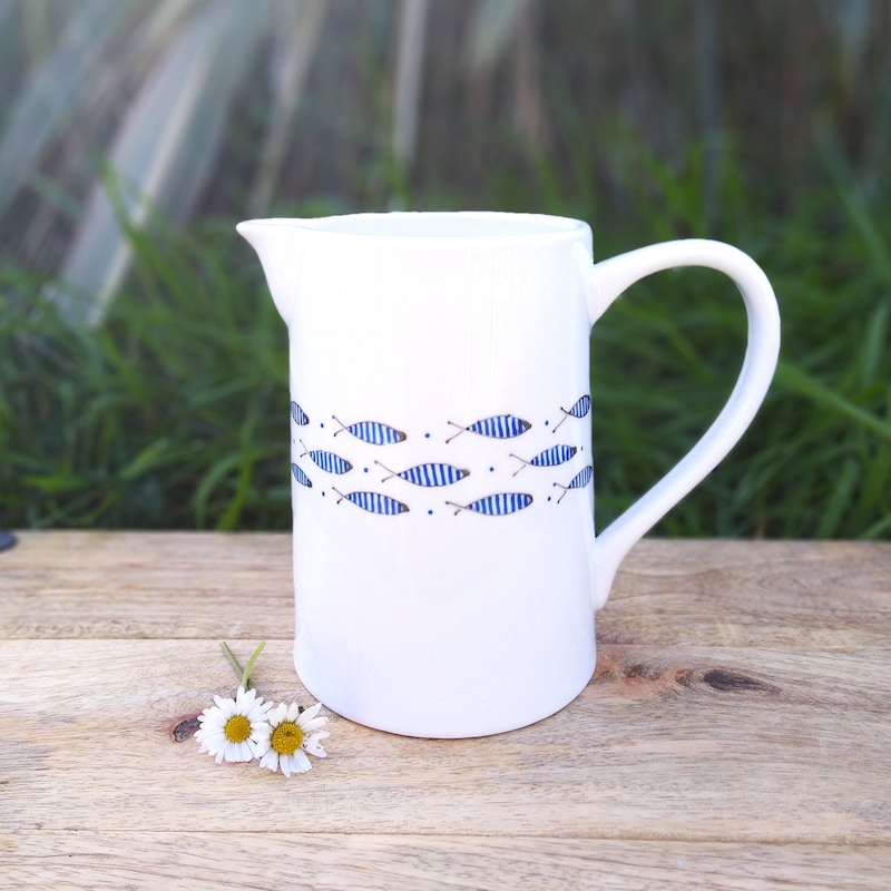 Fish Pitcher - Etsy UK