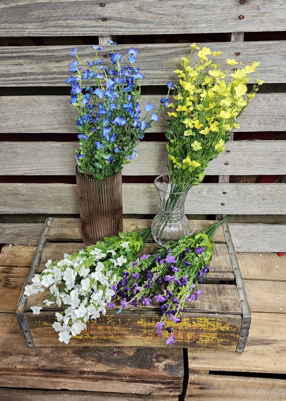 Forget Me Not Silk Flowers