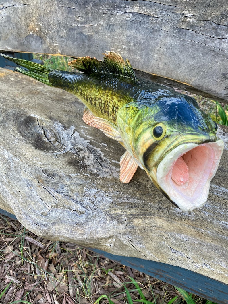 8 or 14or 18 Artificial Bass Fish Figure - Etsy