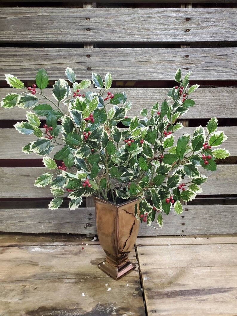 Mini Holly stem 6 pieces for 17.50 | Etsy