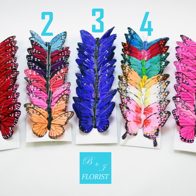 Fake Butterflies - Etsy