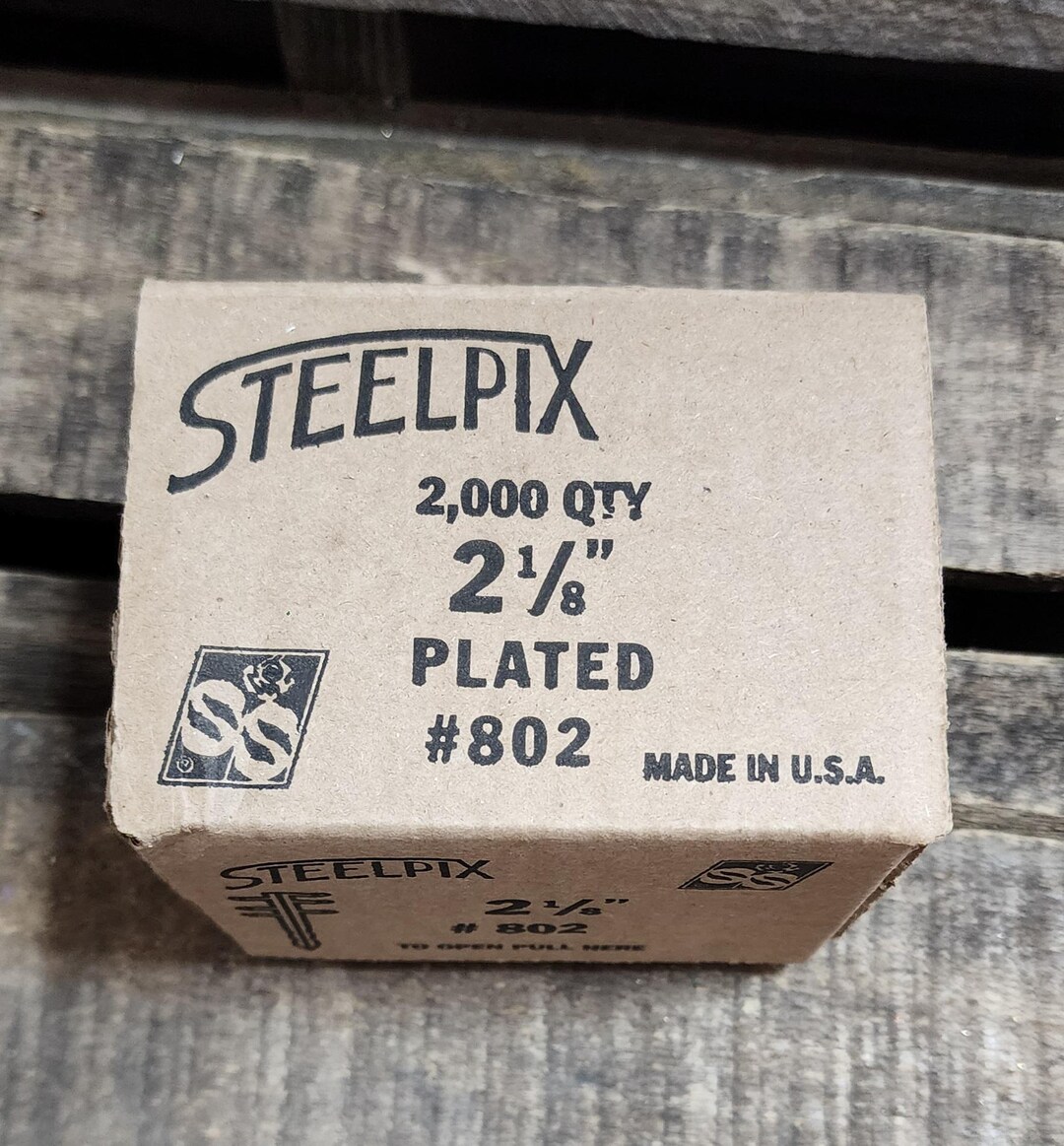 2 1/8" Steel Pix Florist Supply- Steel Pick Machine Steel Pix 2000 - Etsy