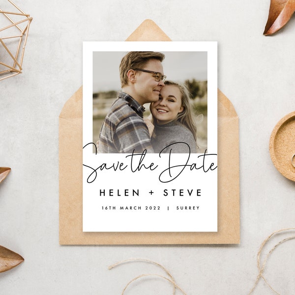 Polaroid Save the Date - Etsy