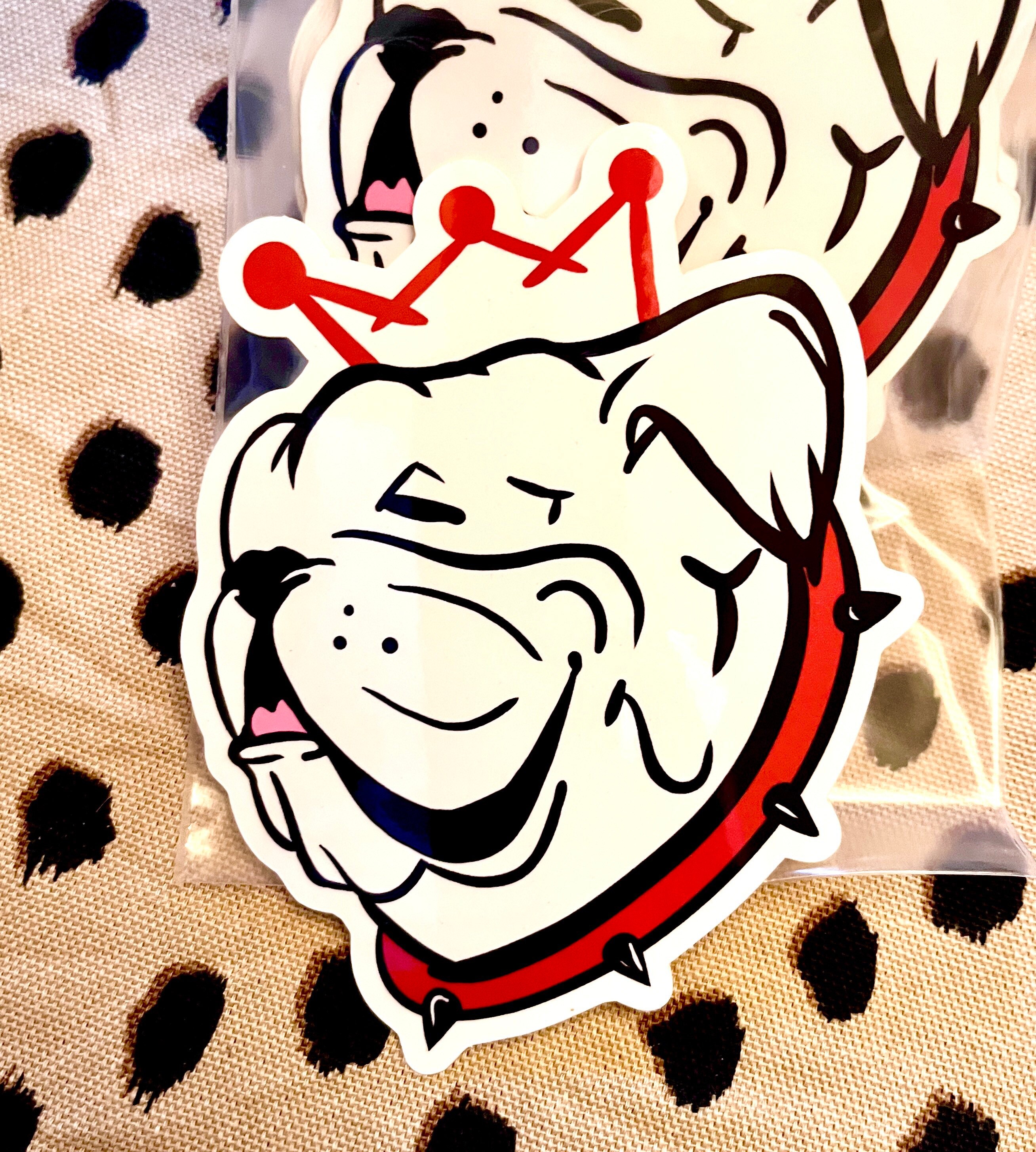 UGA Vinyl Sticker - Etsy