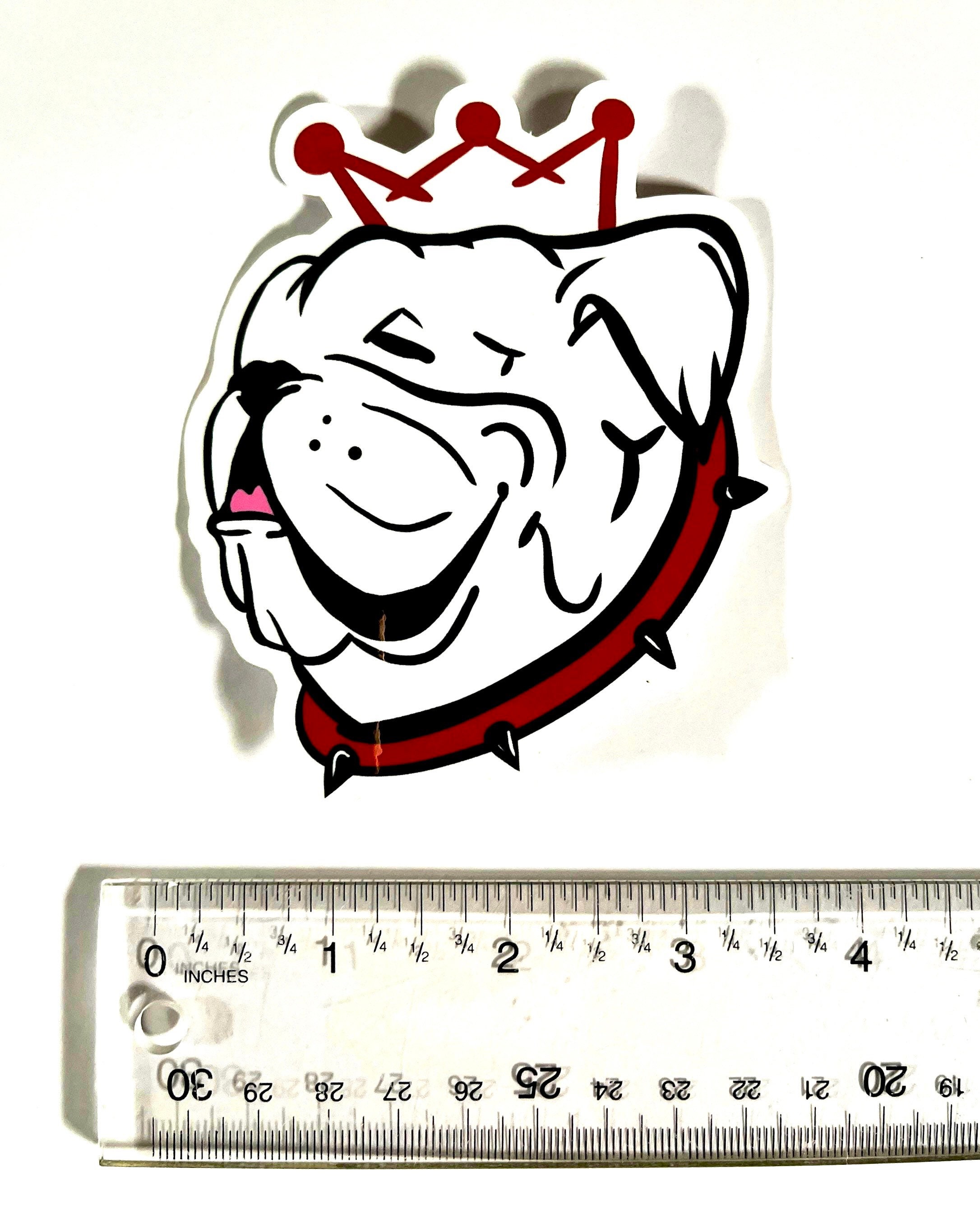 UGA Vinyl Sticker - Etsy