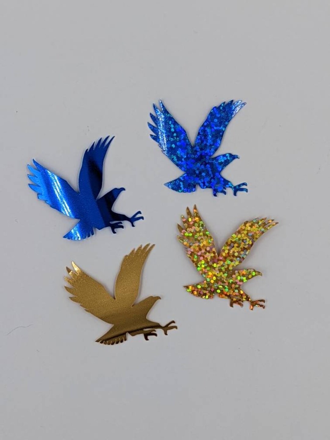 Blue and Gold Eagle Graduation Confetti - Etsy