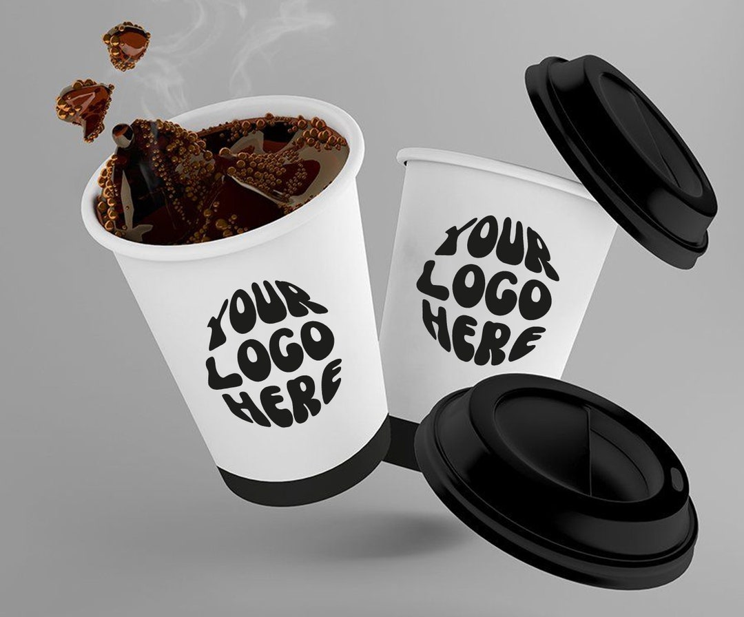 Coffee Logo Stickers Package Labels Bubble Tea Sticker - Etsy