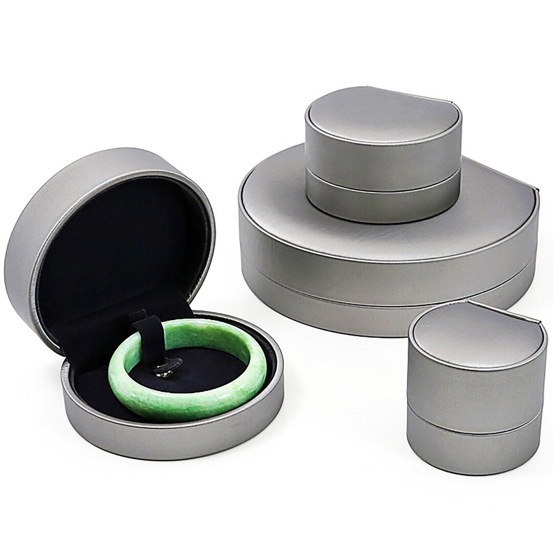 Semi Circle Jewelry Box / Gift Box Vintage Gift Home Deco - Etsy