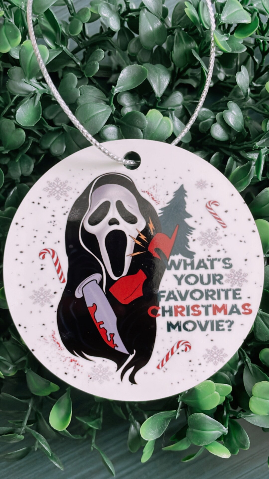 Scream, Ghostface, Michael Myers Movies Inspired Christmas Ornaments - Etsy