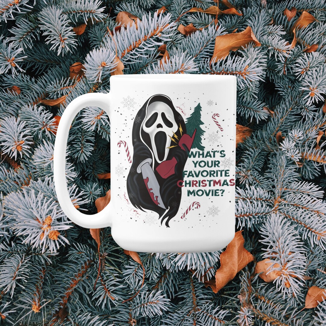 What's Your Favorite Christmas Movie Scream Ghostface 12 - Etsy