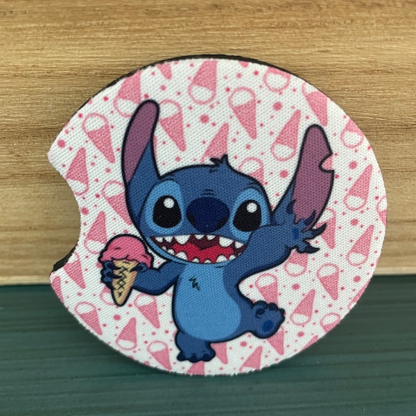 Lilo Stitch Car Coaster - Etsy