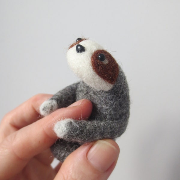 Felt Sloth - Etsy