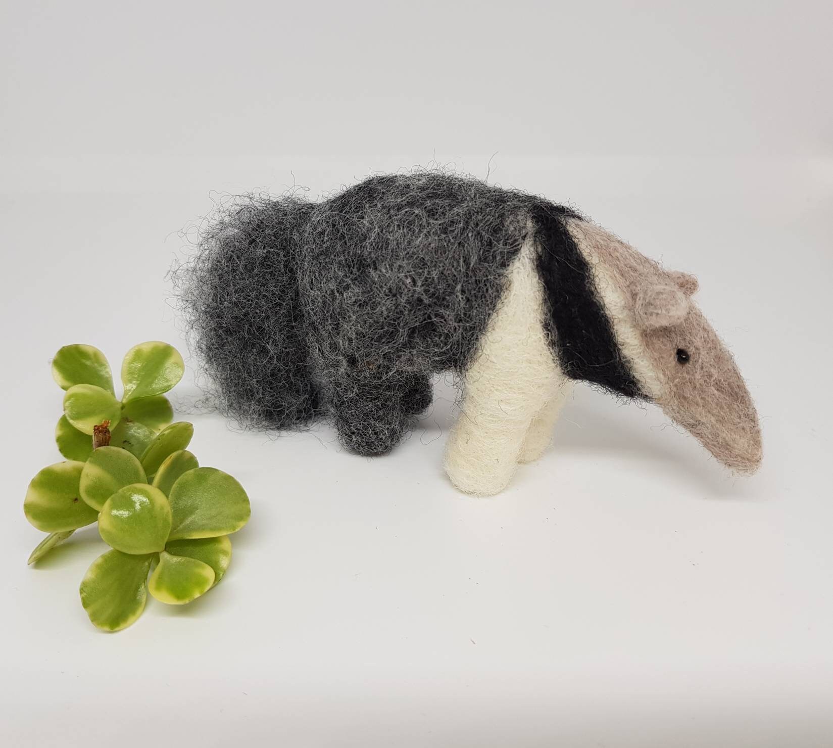Needlefelted giant ANTEATER keepsake gift | Etsy