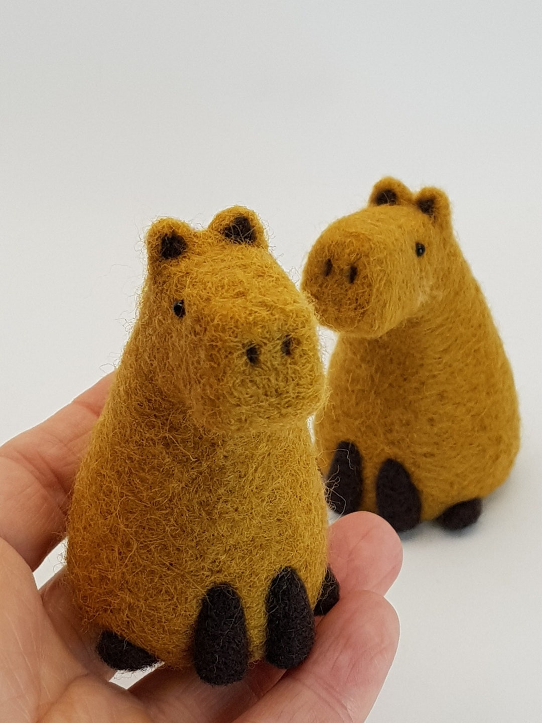 Felted CAPYBARA Keepsake Gift - Etsy UK