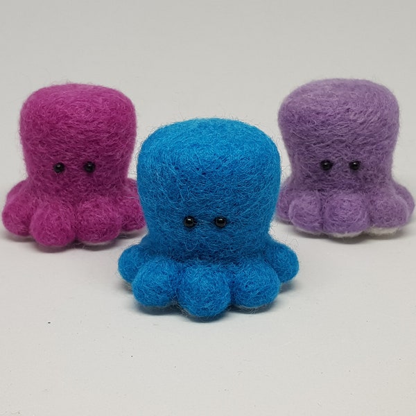Needle Felt Octopus - Etsy