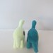 Felted DINOSAUR Teal Blue Brontosaurus Best Friend Gift Ornament - Etsy UK
