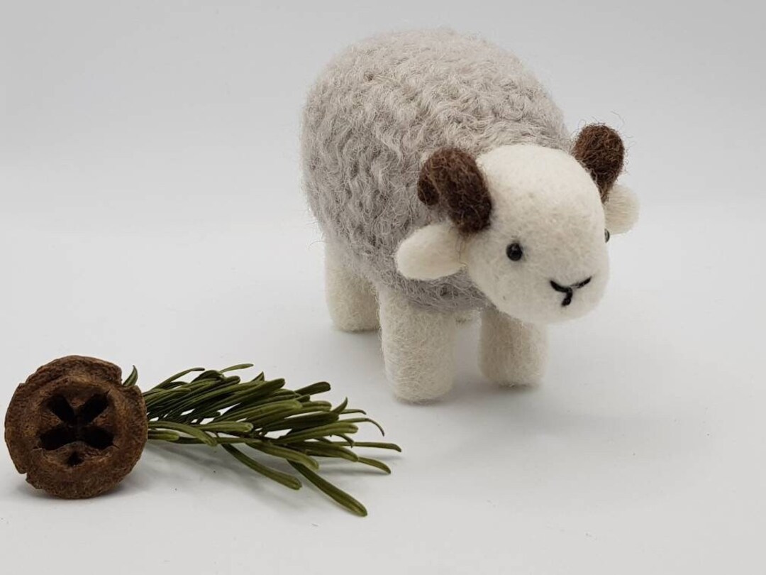 Felted Herdwick RAM British Breed Woolly Sheep Small Gift Keepsake - Etsy