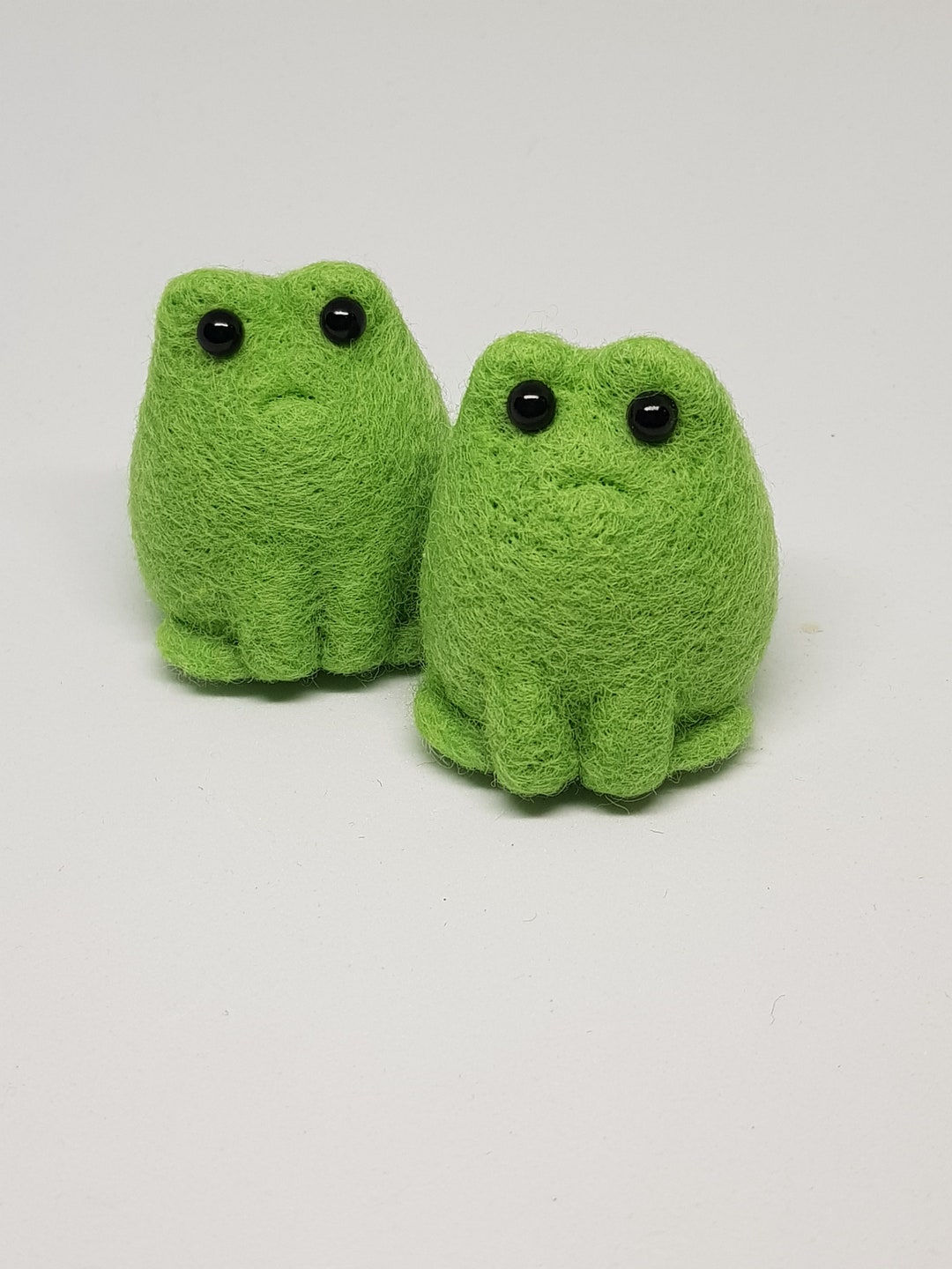 Felted Grumpy FROG Keepsake Gift - Etsy UK