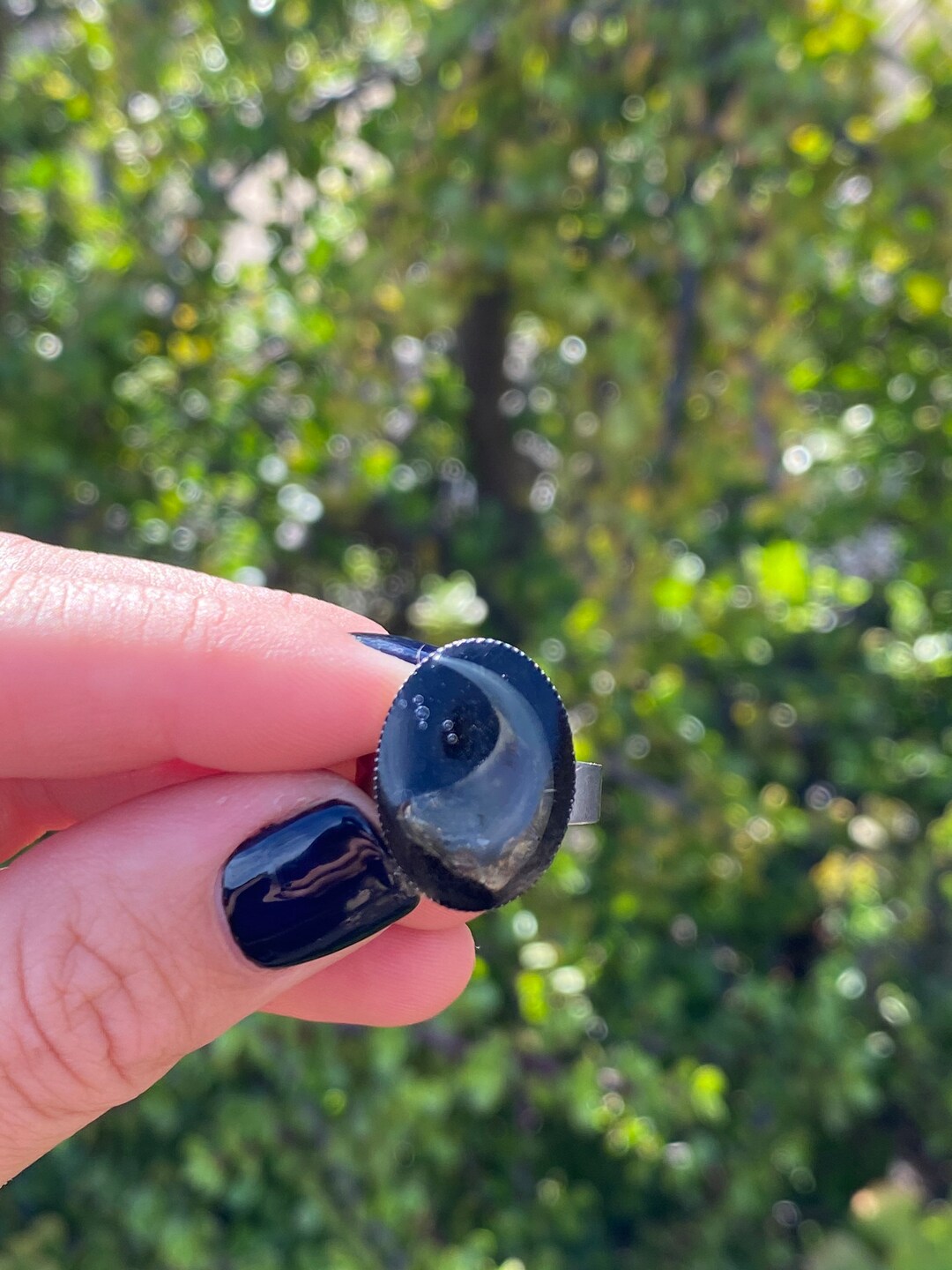 Bobcat Claw Adjustable Stainless Steel Ring, Goth Jewelry, Cottagecore ...