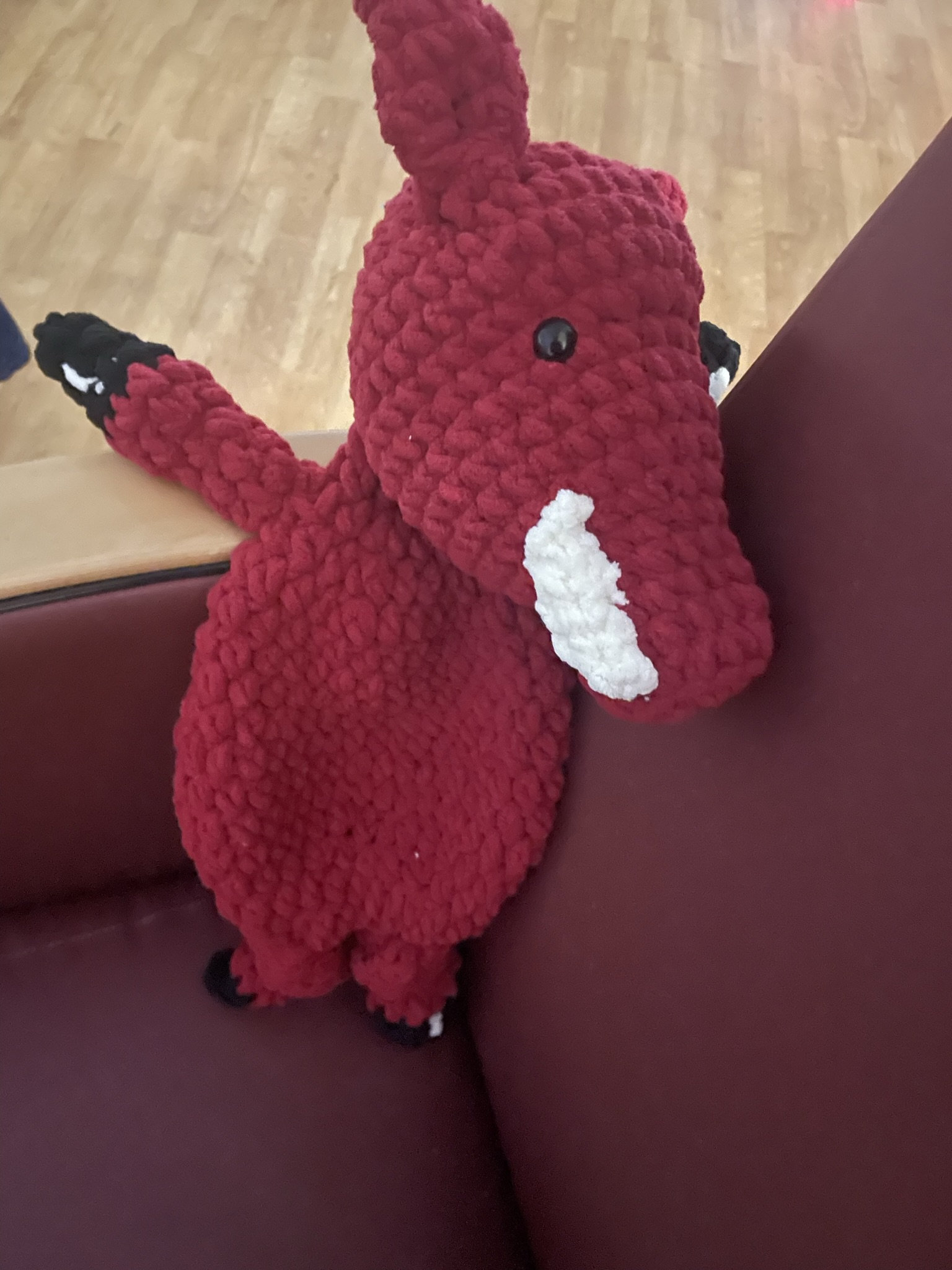 PATTERN ONLY Razorback Crochet Lovey Pattern - Etsy