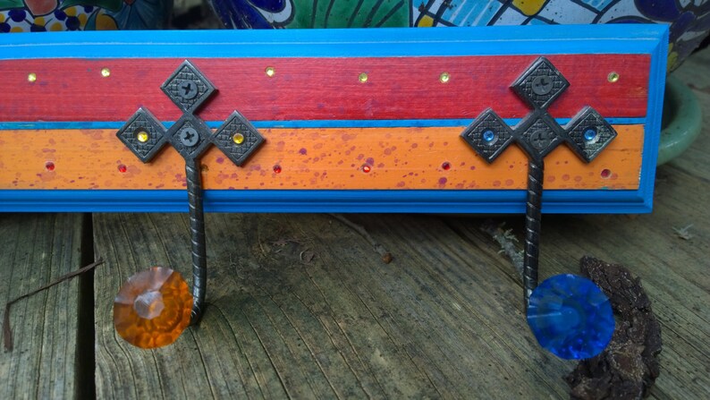 Colorful Fish Hook Coat Hanger - Etsy