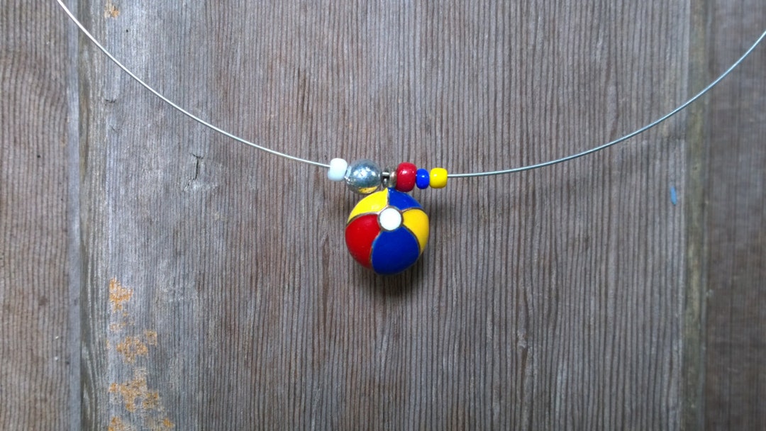 Beach Ball & Life Raft Ring, Summer Jewelry Set - Etsy