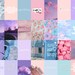 Pastel Wall Collage Kit, Cotton Candy Collage Kit, Pastel Aesthetic ...