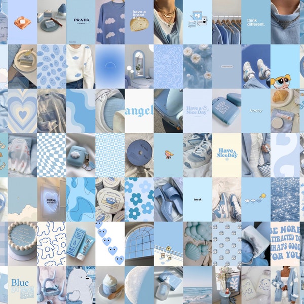 Collage Kit Blue - Etsy