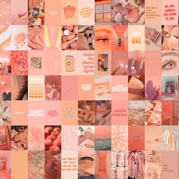 Collage Kit Peach - Etsy