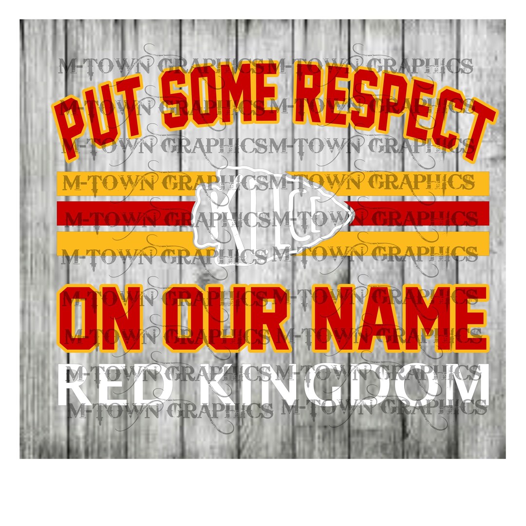 Put Some Respect on Our Name Svg Png - Etsy