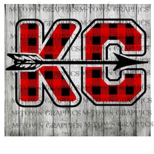 KC Buffalo Check PNG SVG | Etsy
