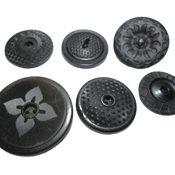 Molded Horn Buttons - Etsy