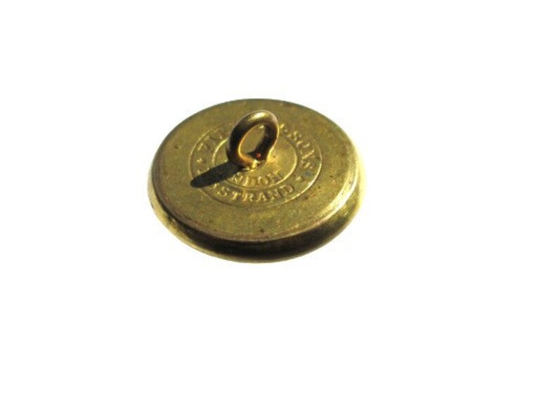 Antique Nobility Count/comte Crown Livery/uniform Brass Button 2 Piece ...