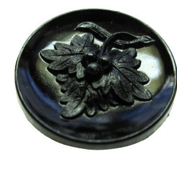 Victorian Mourning Button - Etsy